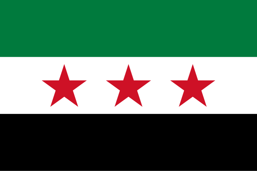 ¿Por qué la nueva bandera de Siria tiene tres estrellas? La historia